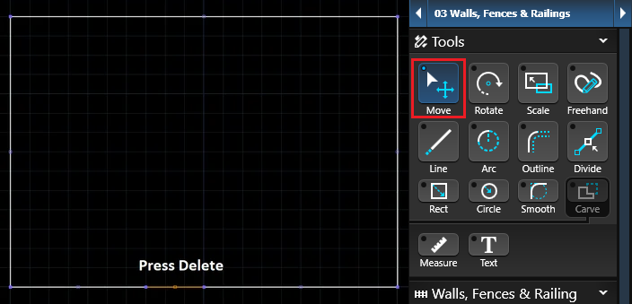 Add a Gate or Opening to a Wall or Fence