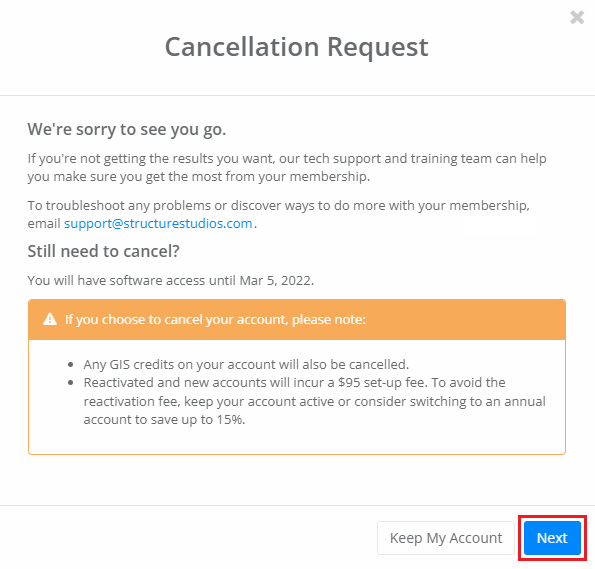 Cancel Your Membership