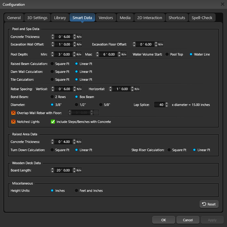 Smart Data - Calculation Details