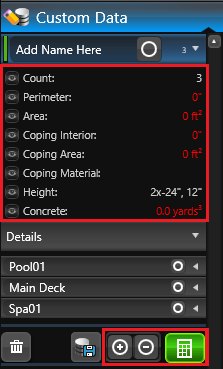 Automatic and Custom Data