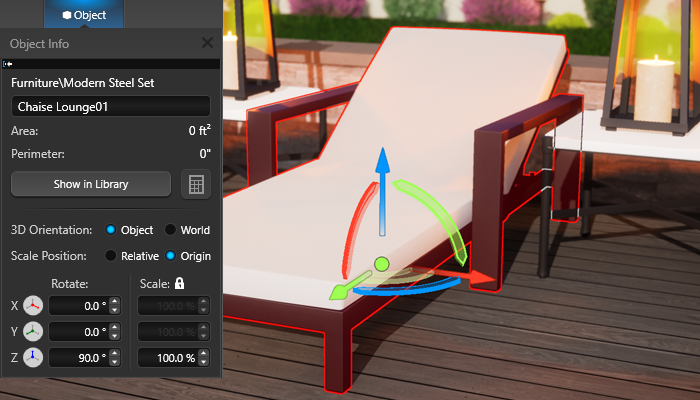 Object Properties / Info
