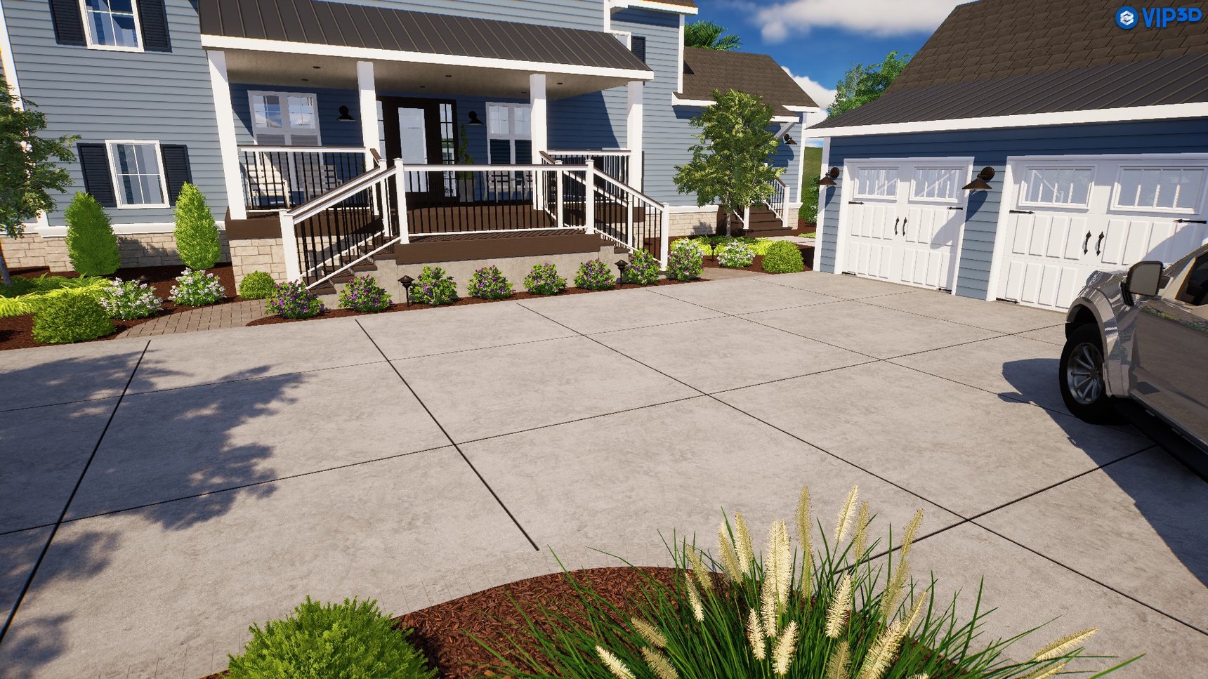 Concrete Score Lines and Expansion Joints