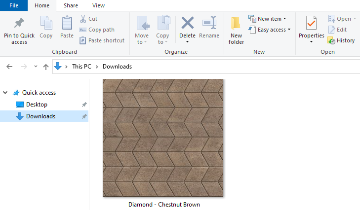 Import Materials