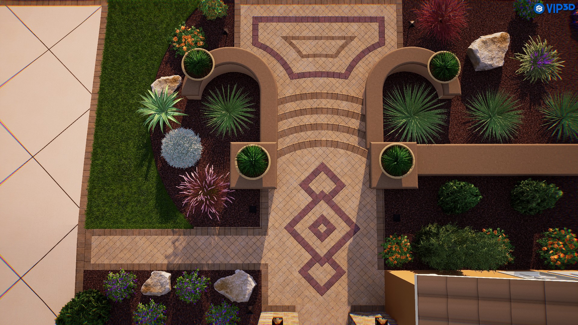 Create Hardscape Borders, Banding, and Paver Kits