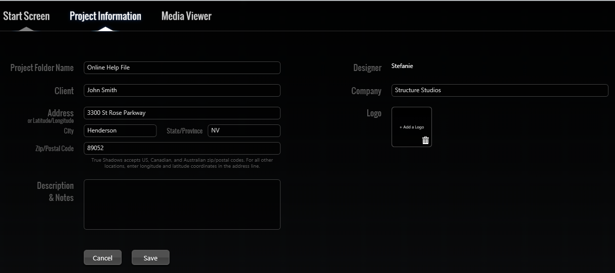 Version 2: Interface Layout