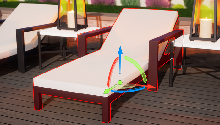 3D Gizmo: Move and Rotate Objects