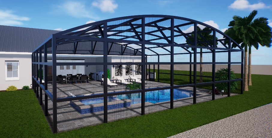 Screen Rooms and Pool Enclosures