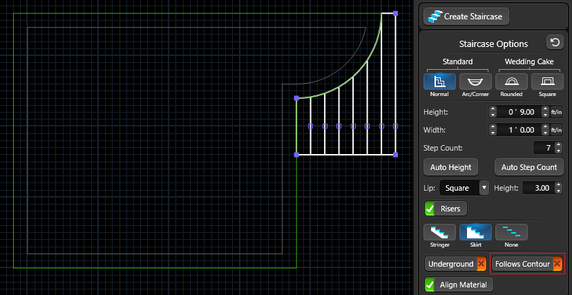 Create Spiral and Curved Stairs/Steps
