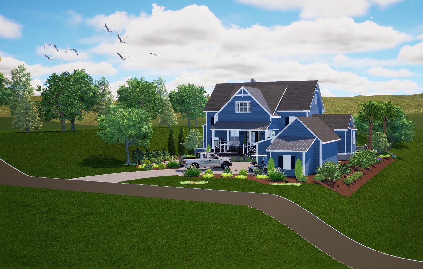 Terrain Grade (Slope) and Retaining Walls