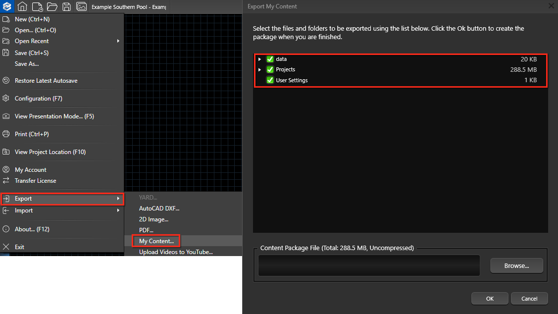 Exporting & Importing