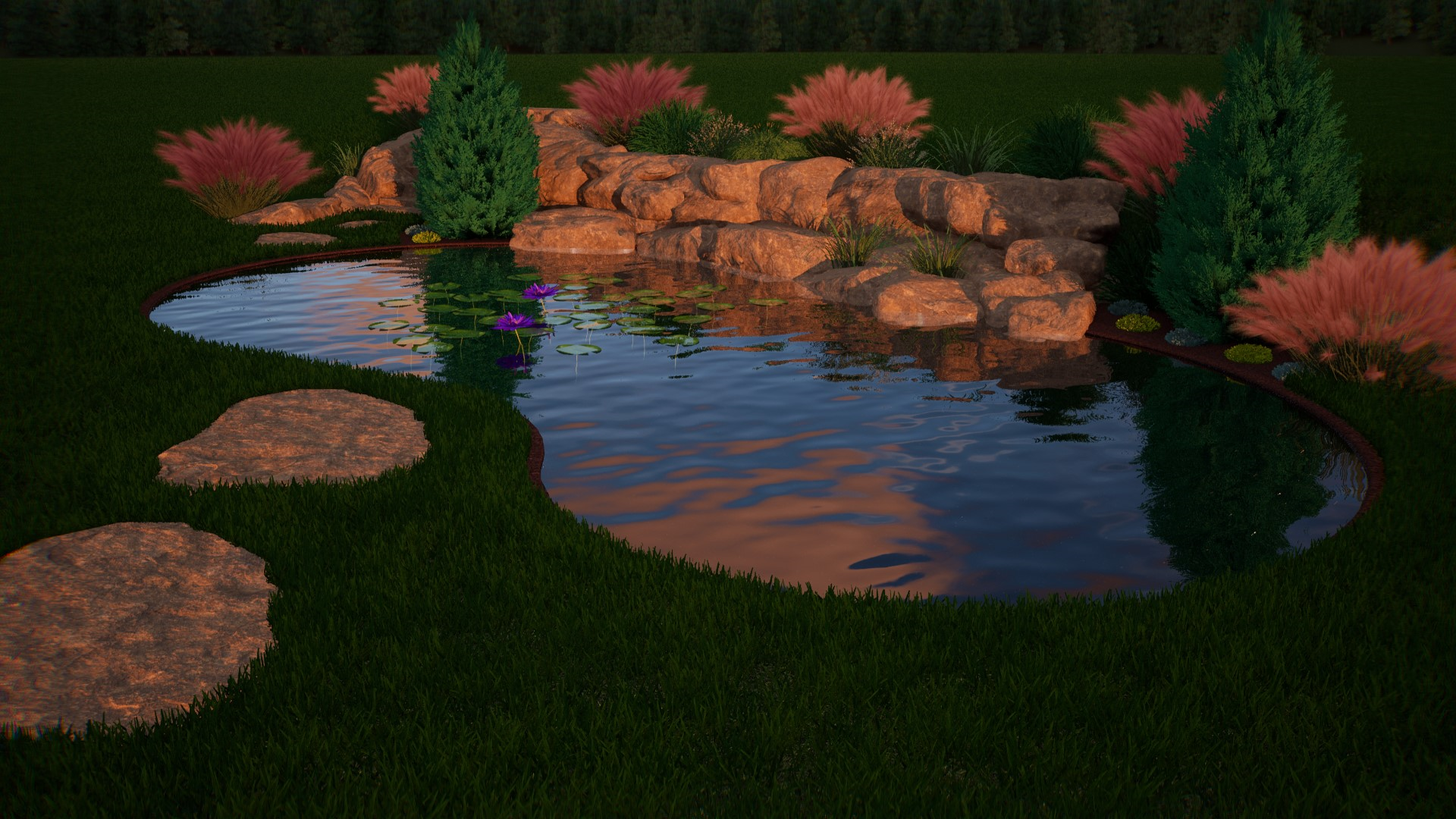 🐟 Ponds and Natural Water Features