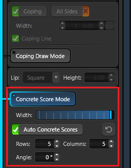 Concrete Score Lines and Expansion Joints