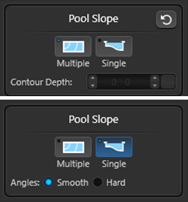 Adjust the Pool Slope and Pool Depth